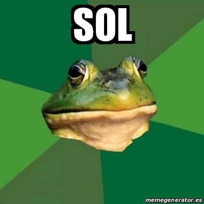 Meme Foul Bachelor Frog - Sol - 31354249