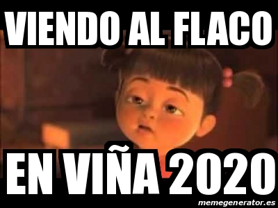 Meme Personalizado - Viendo al Flaco En viÃ±a 2020 - 31357085