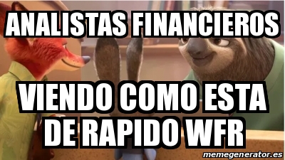 Meme Personalizado - Analistas financieros viendo como esta de rapido ...