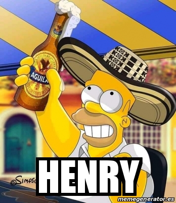 Meme Personalizado - Henry - 31366637