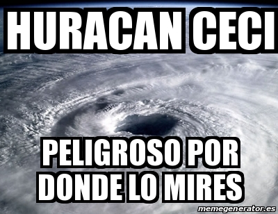 Meme Personalizado - Huracan ceci peligroso por donde lo mires - 31366936