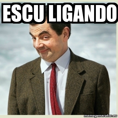 Meme Mr Bean - escu ligando - 31374586