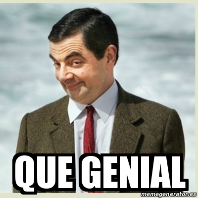 Meme Mr Bean - QUE GENIAL - 31382240