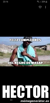 Meme Personalizado - Hector - 31385776