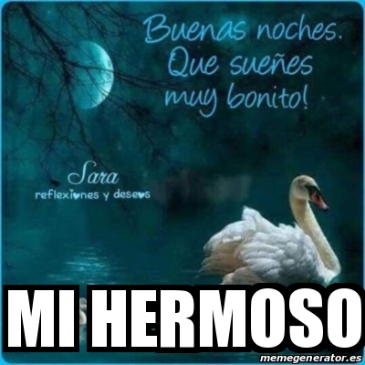 Meme Personalizado - Mi hermoso - 31386554