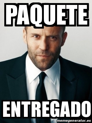 Meme Personalizado - Paquete Entregado - 31388027