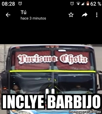 Meme Personalizado - INCLYE BARBIJO - 31390082