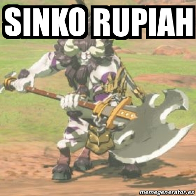 Meme Personalizado - Sinko Rupiah - 31398978