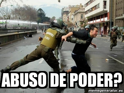 Meme Personalizado - Abuso de poder? - 31049526