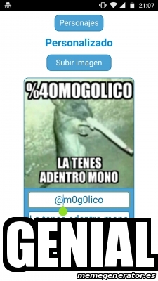 Meme Personalizado - Genial - 31421885