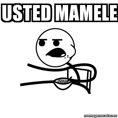 Meme Cereal Guy - Usted mamele - 31424461
