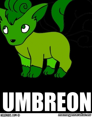 Meme Personalizado - Umbreon - 31424506