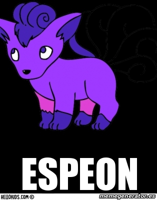 Meme Personalizado - Espeon - 31424551