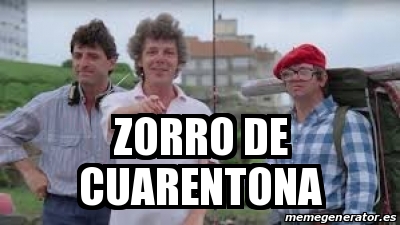 Meme Personalizado - Zorro de cuarentona - 31427104