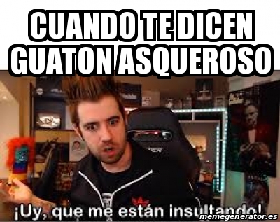 Meme Personalizado - cuando te dicen guaton asqueroso - 31427390