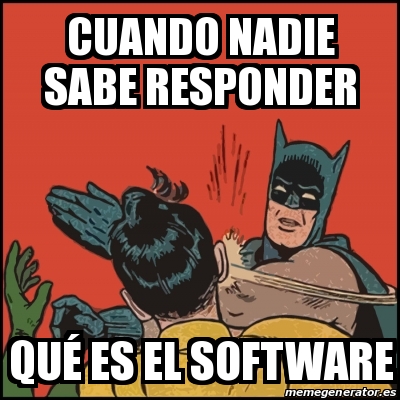 Meme Batman slaps Robin - cuando nadie sabe responder quÃ© es el ...