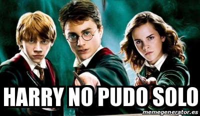 Meme Personalizado - harry no pudo solo - 31431285