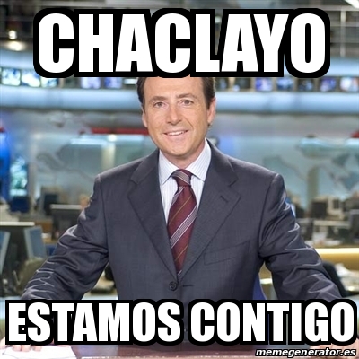 Meme Matias Prats - Chaclayo Estamos contigo - 31432565