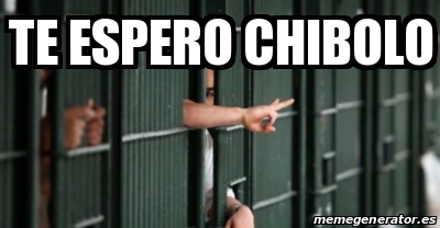 Meme Personalizado - Te espero chibolo - 31432830