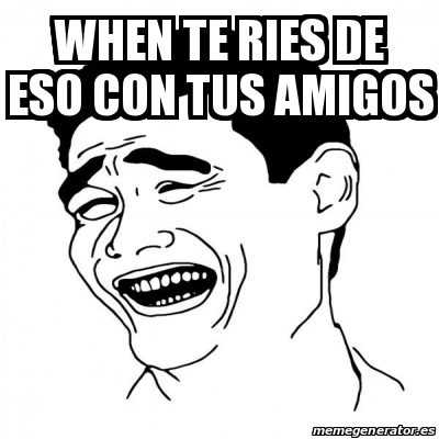 Meme Yao Ming 2 - When te ries de eso con tus amigos - 31437540