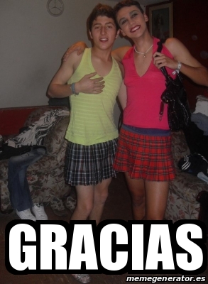 Meme Personalizado - gracias - 31440910