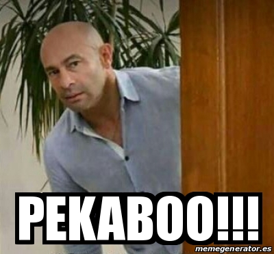 Meme Personalizado - pekaboo!!! - 31446642