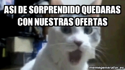 Meme Personalizado - ASI DE SORPRENDIDO QUEDARAS CON NUESTRAS OFERTAS ...