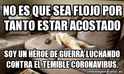 Meme Personalizado - No es que sea flojo por tanto estar acostado Soy ...