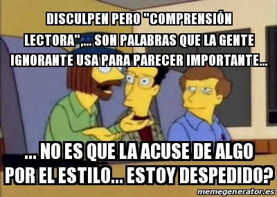 Comprension Lectora Memes