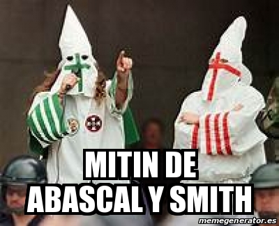 Meme Personalizado - mitin de abascal y smith - 31457588