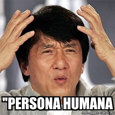 Meme Jackie Chan - "persona humana - 31465605