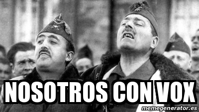 Meme Personalizado - NOSOTROS CON VOX - 31467849