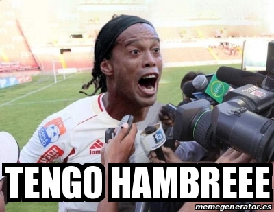 Meme Personalizado - TENGO HAMBREEE - 31468816