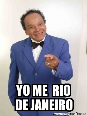 Meme Personalizado - YO ME RIO DE JANEIRO - 31474288