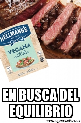 Meme Personalizado - en busca del equilibrio - 31478110