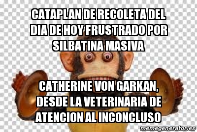 Meme Personalizado - Cataplan de recoleta del dia de hoy frustrado por ...