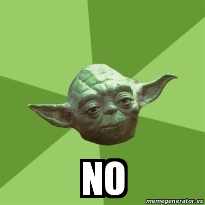 Meme Yoda - NO - 31480171