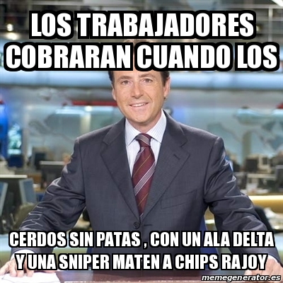 Meme Matias Prats - LOS trabajadores cobraran cuando los cerdos sin ...