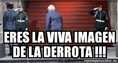 Meme Personalizado - eres la viva imagen de la derrota !!! - 31483636
