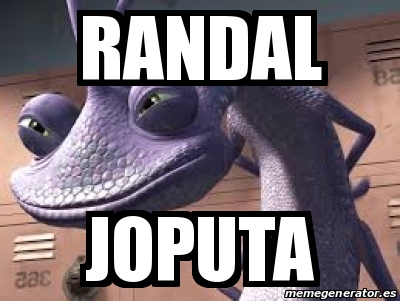Meme Personalizado - randal joputa - 31484244