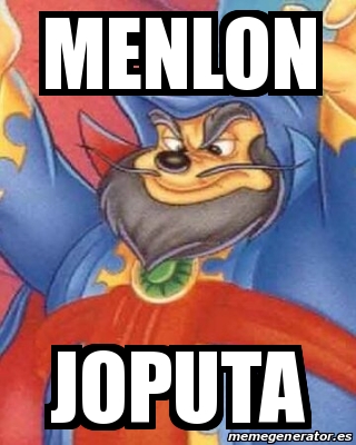 Meme Personalizado - menlon joputa - 31484246