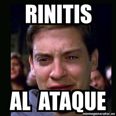 Meme crying peter parker - RINITIS AL ATAQUE - 31488056