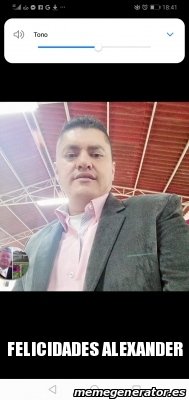 Meme Personalizado - Felicidades alexander - 31488868