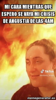 Meme Personalizado - Mi cara mientras que espero se vaya mi crisis de ...