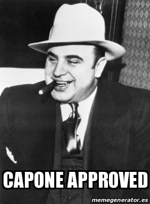 Meme Personalizado - Capone approved - 31492440