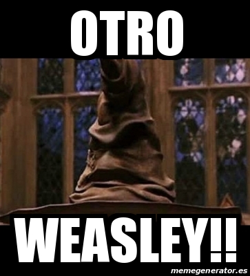 Meme Personalizado - Otro Weasley!! - 31495197