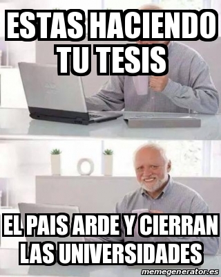 Memes Haciendo Tesis SDLG | Memespedia | Fandom