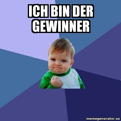 Meme Bebe Exitoso - Ich bin der Gewinner - 31501787