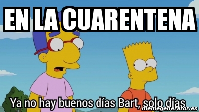Meme Personalizado - en la cuarentena - 31507518