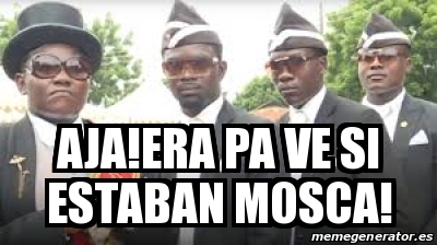 Meme Personalizado - aja!era pa ve si estaban mosca! - 31507595